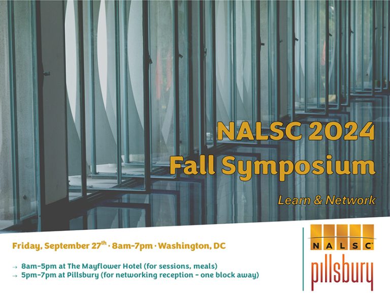 NALSC | The National Association of Legal Search Consultants | Events